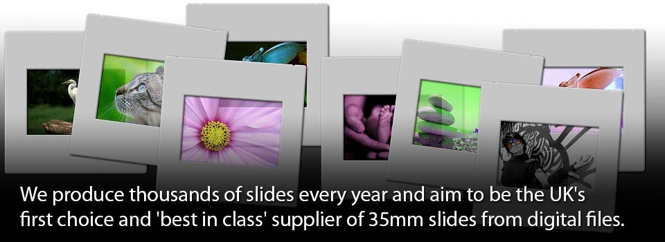 Digital Slides – Real 35mm photographic slides from your digital photos