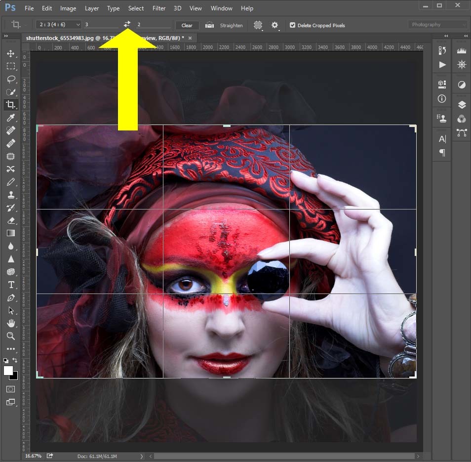 Cropping options – Digital Slides