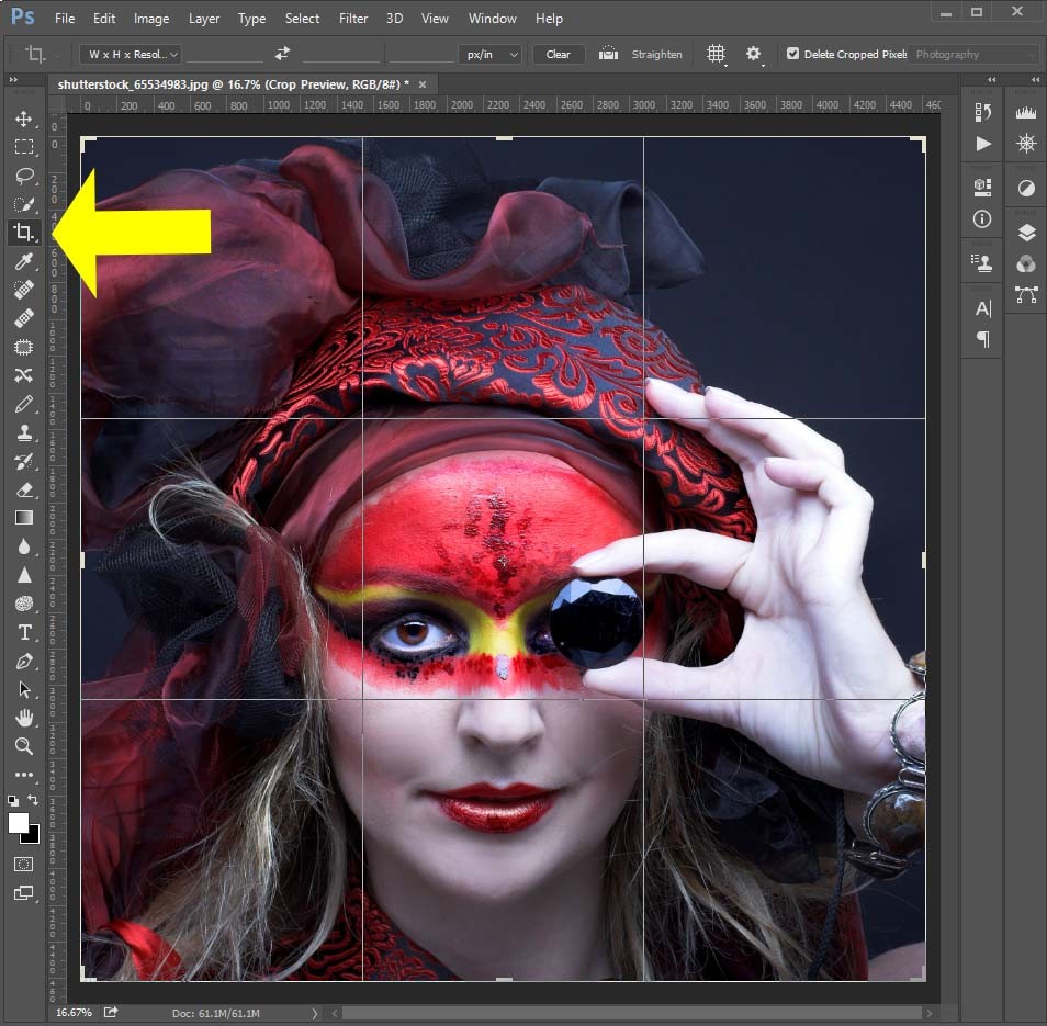 Cropping options – Digital Slides
